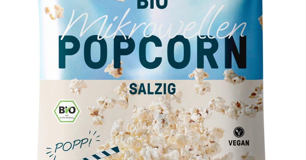 Heimatgut BIO Mikrowellen-Popcorn Salzig