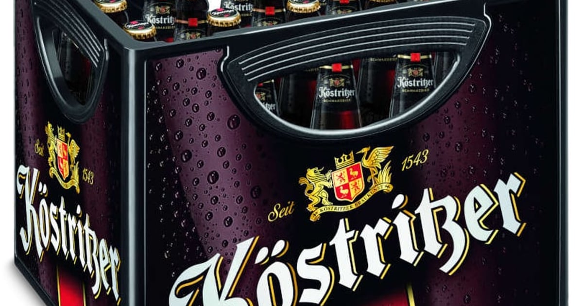Köstritzer Schwarzbier Kiste 20x0,5 l (MEHRWEG)