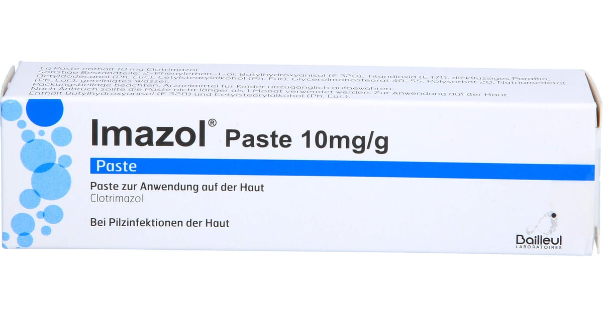 spirig Imazol Paste bei Pilzinfektionen der Haut, 25 g Creme