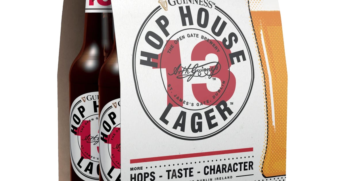 Guinness Hop House 13 Lager 6x0,33l (MEHRWEG)