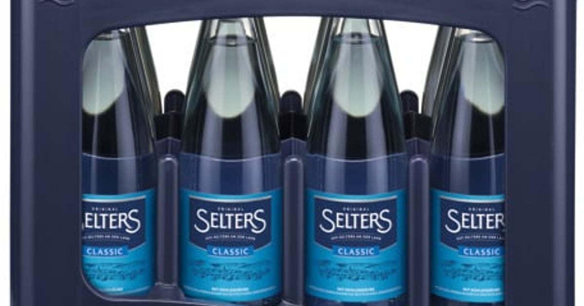 Selters Mineralwasser Classic Kiste 12x0,75 l Glas (MEHRWEG)