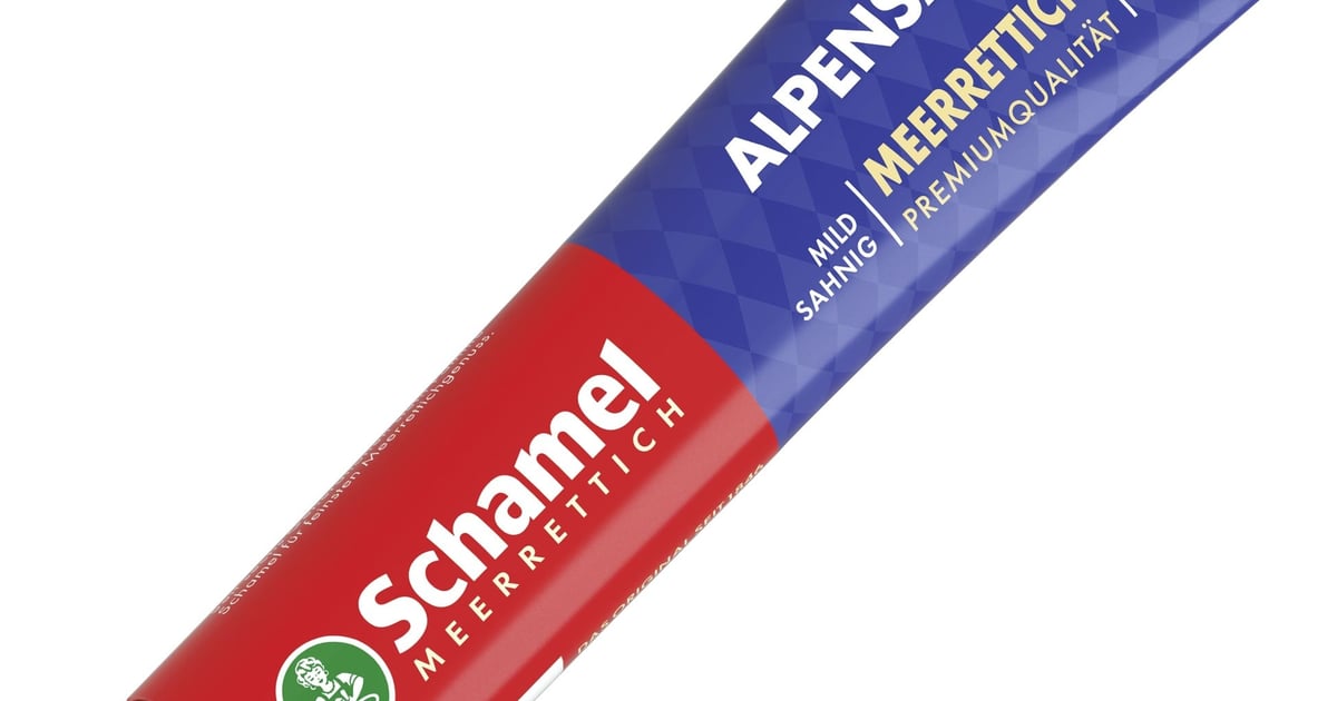 Schamel Alpensahne Bayerischer Meerrettich Mild