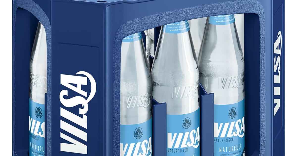 Vilsa BIO Naturelle Kiste 12x0,70 l Glas (MEHRWEG)