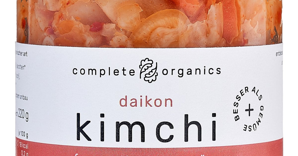 Complete Organics BIO daikon kimchi