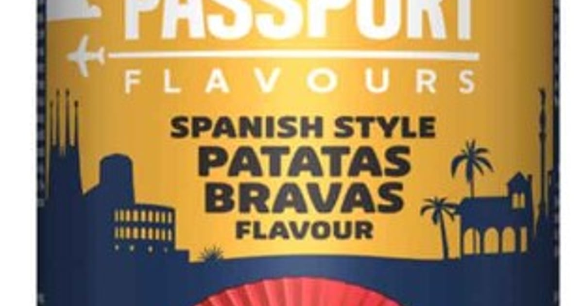 Pringles Passport Spanish Style Patatas Bravas Flavour