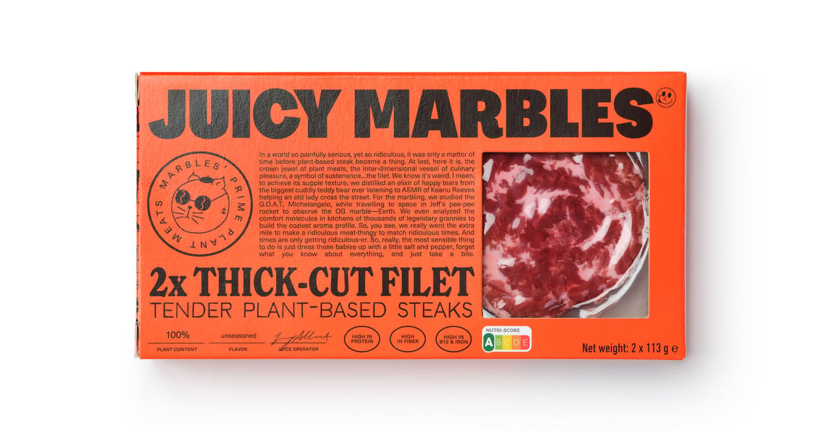 Juicy Marbles Filet Steak VEGAN