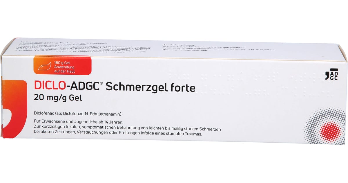 DICLO-ADGC Schmerzgel forte 20 mg/g