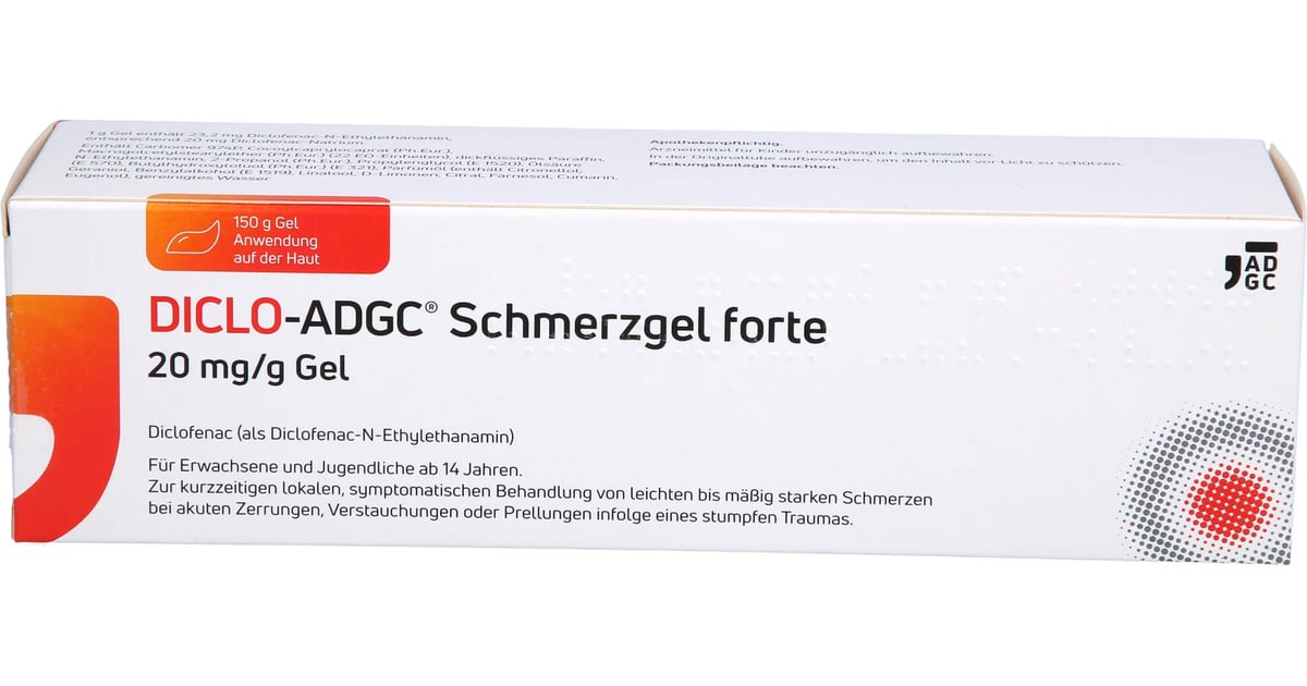 DICLO-ADGC Schmerzgel forte 20 mg/g