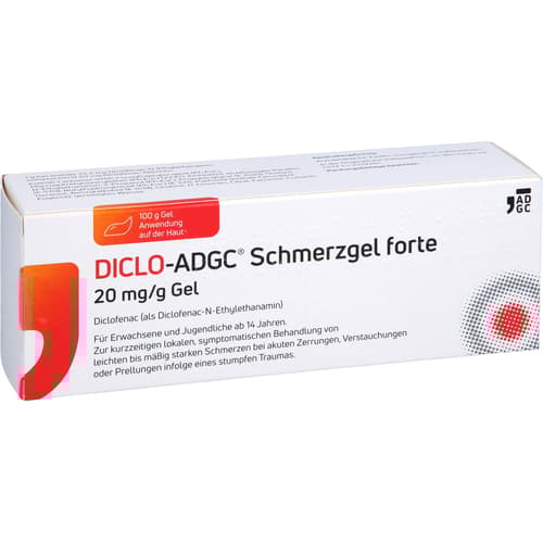 DICLO-ADGC Schmerzgel forte 20 mg/g Gel bei leichten bis mäßig starken ...