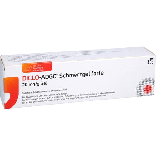 DICLO-ADGC Schmerzgel forte 20 mg/g Gel bei leichten bis mäßig starken ...
