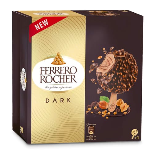Ferrero Rocher Dark Eis 4er