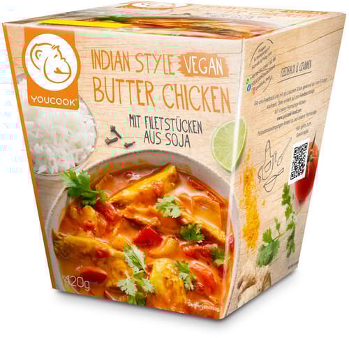 YOUCOOK Indian Style Vegan Butter Chicken