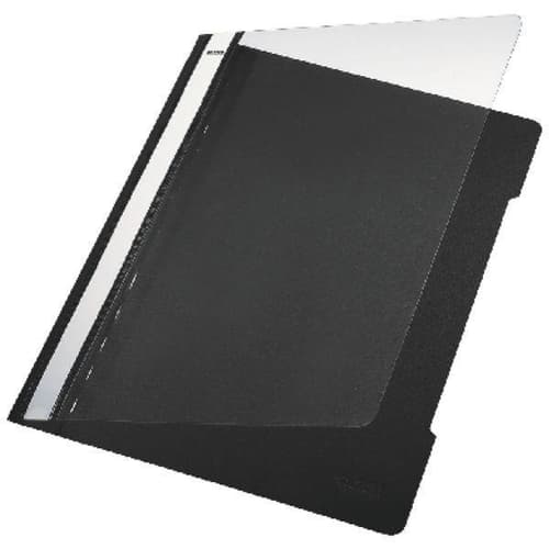 LEITZ Plastikhefter 4191 bis 25 Blatt schwarz DIN A4